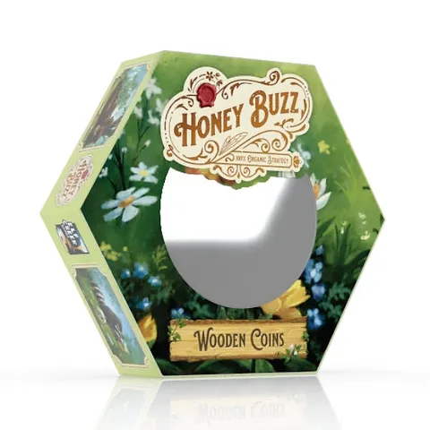 Honey Buzz Wooden Coins Monedas de Madera – Jugador Inicial